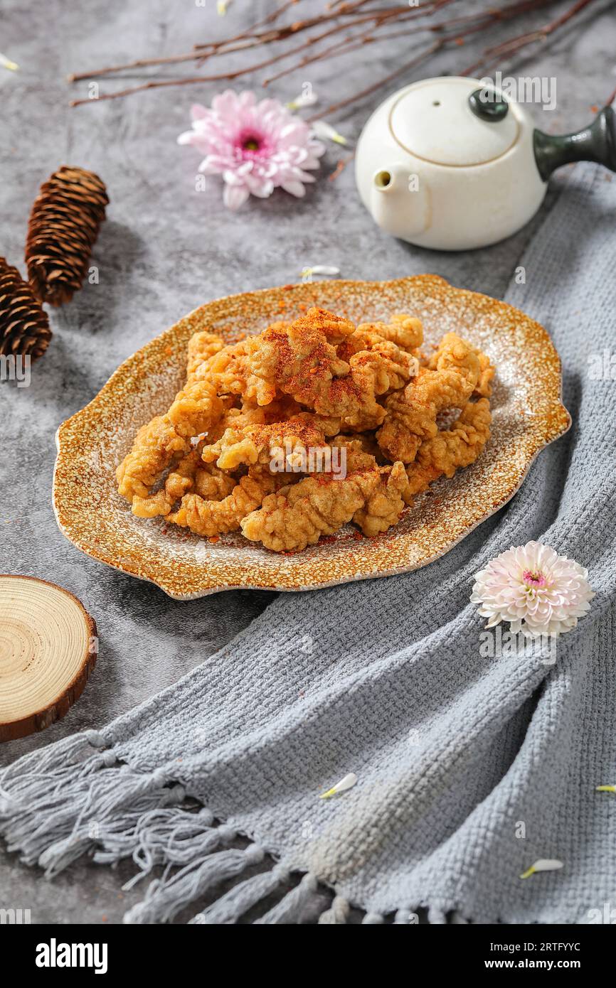 Deep fried pork snacks hi-res stock photography and images - Alamy