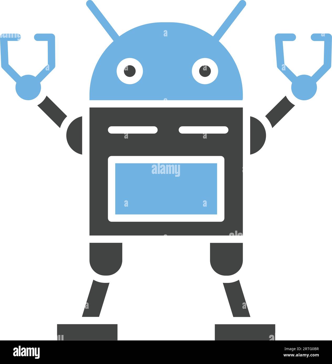 Robotics Icon Image Stock Vector Image & Art - Alamy