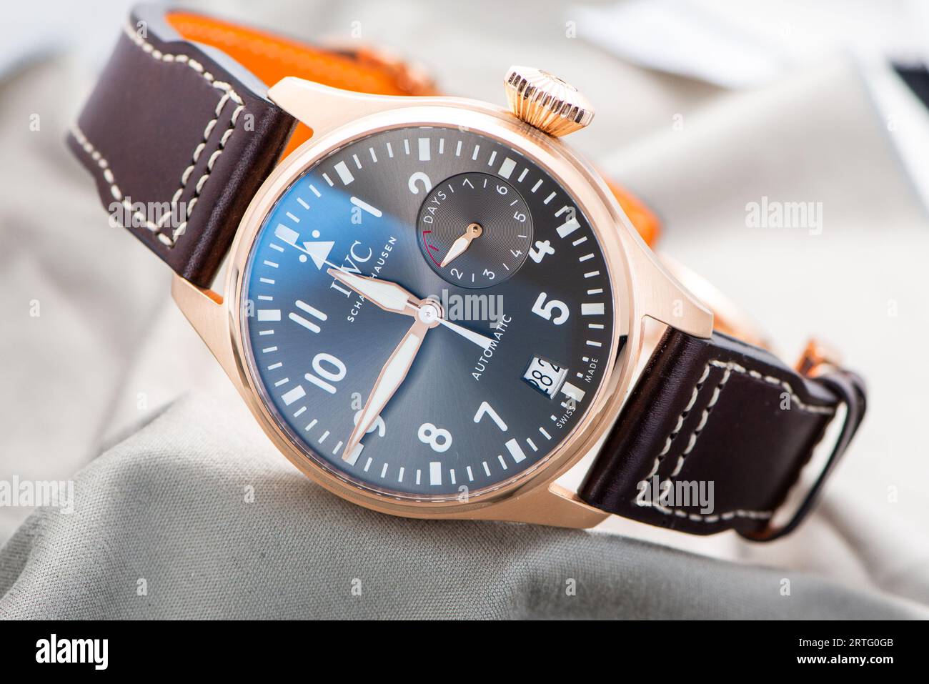 IWC Big Pilot's models Stock Photo - Alamy