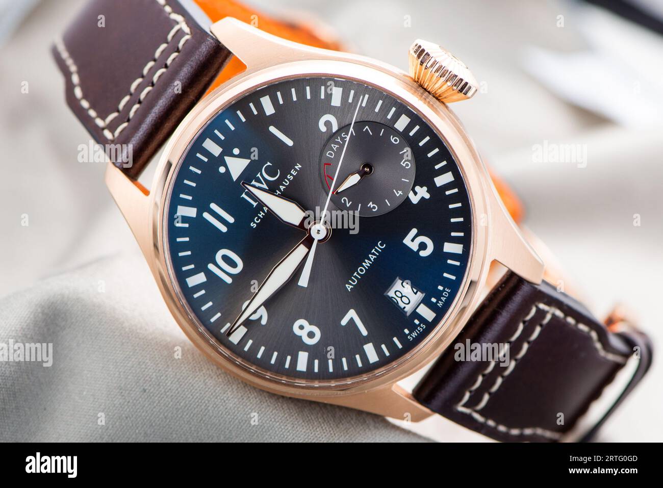 IWC Big Pilot's models Stock Photo - Alamy