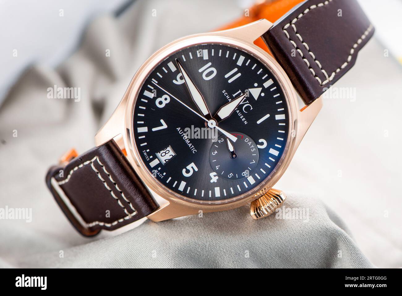 IWC Big Pilot's models Stock Photo - Alamy