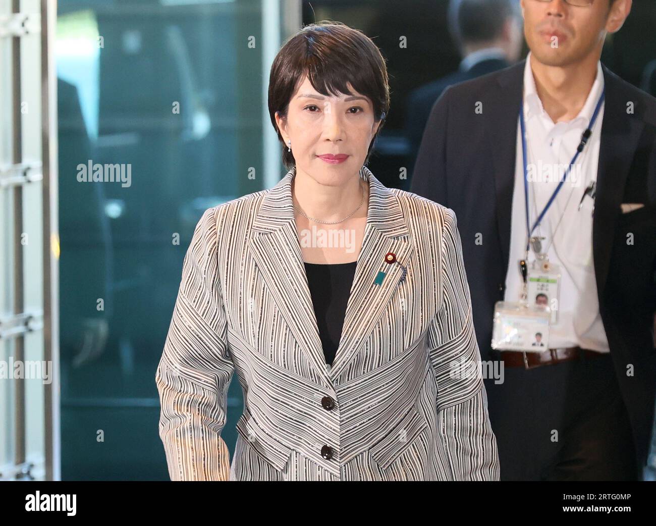 Tokyo, Japan. 13th Sep, 2023. Japanese Economic Security Minister Sanae ...