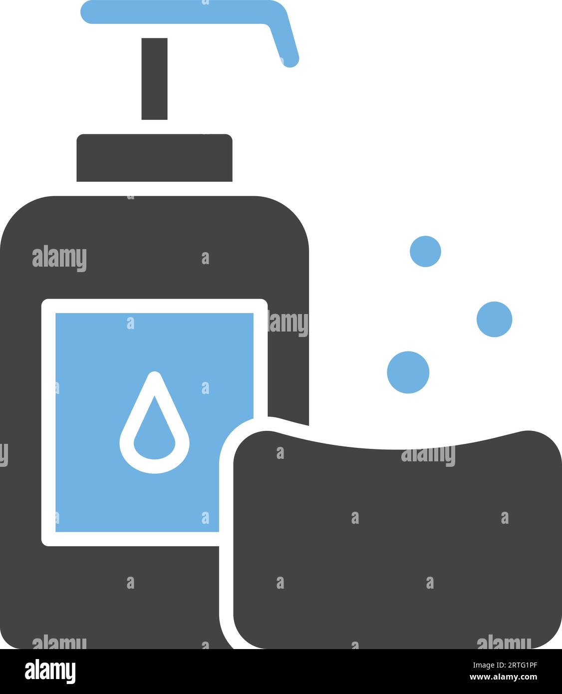 Wash clean bottle icon Stock Vector Images - Alamy