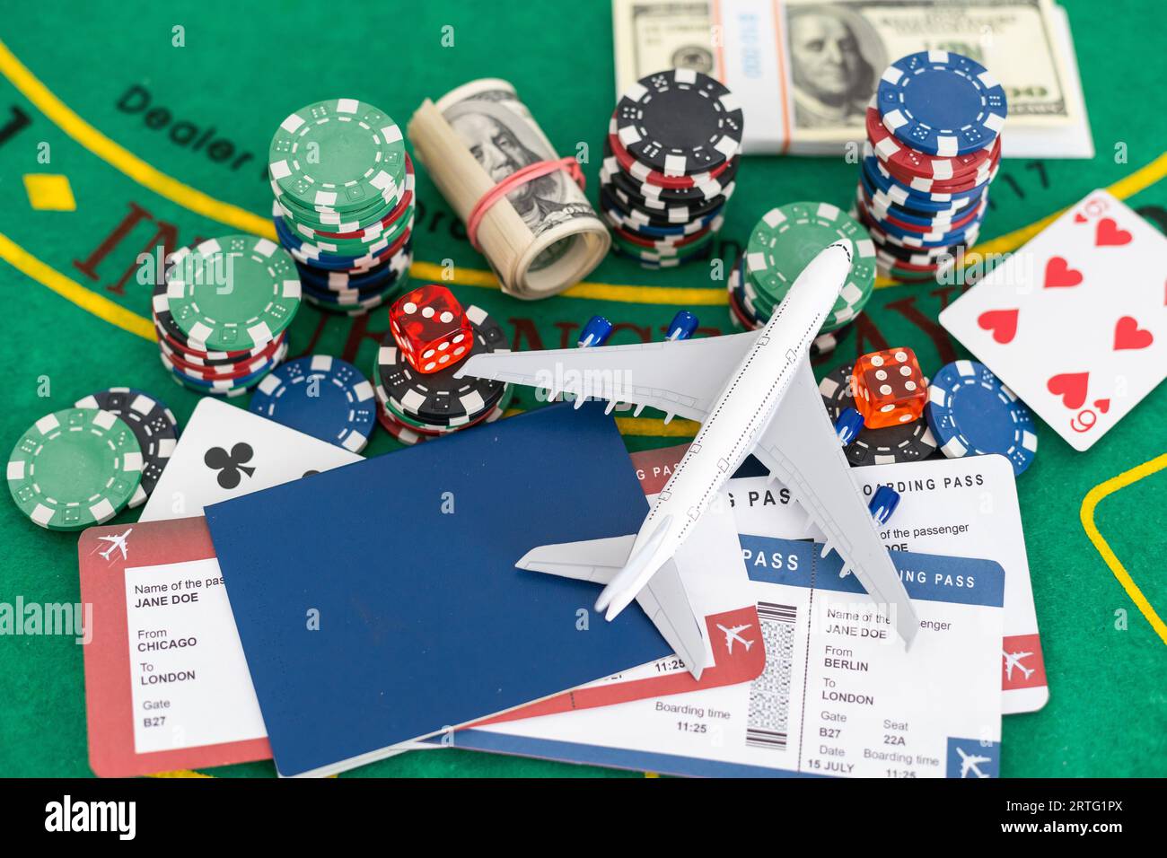 Stack red color passport on hi-res stock photography and images - Alamy