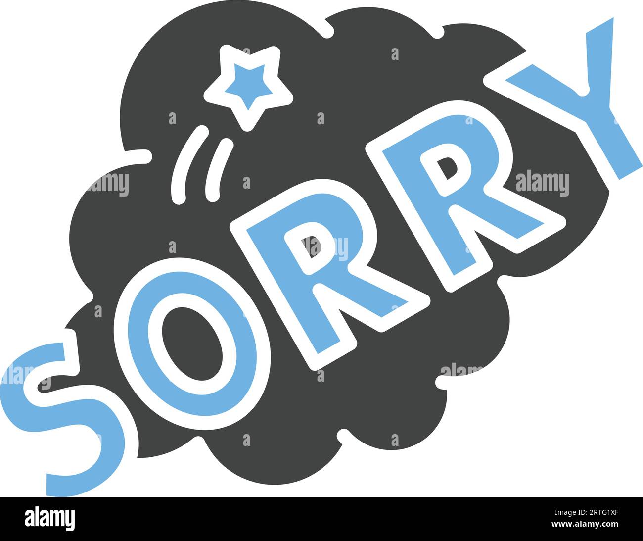 Sorry face Cut Out Stock Images & Pictures - Alamy