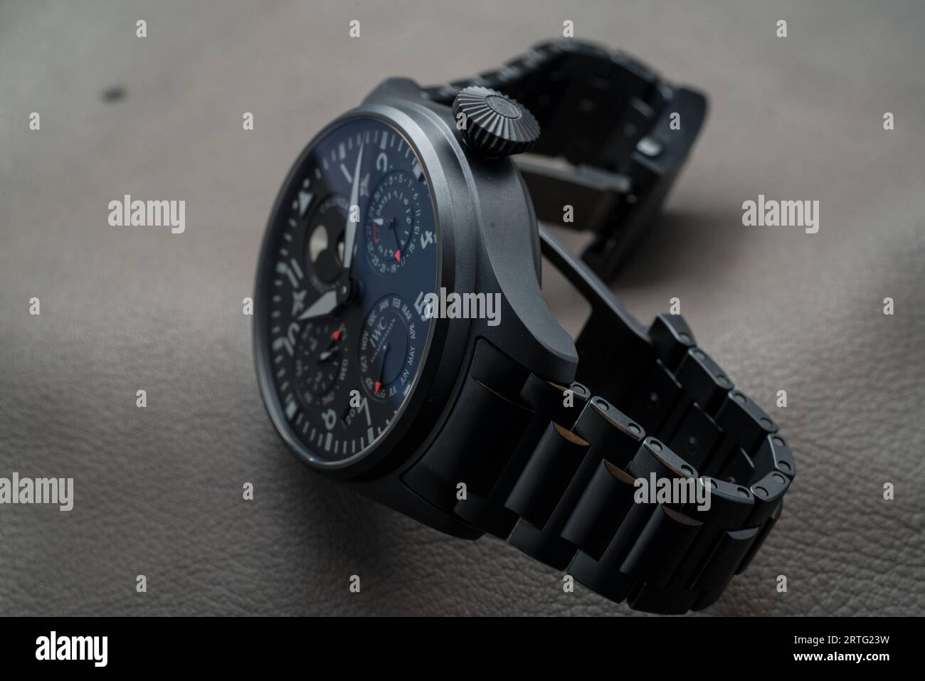 IWC BIG PILOT’S WATCH PERPETUAL CALENDAR as seen during SIHH in Geneva ...