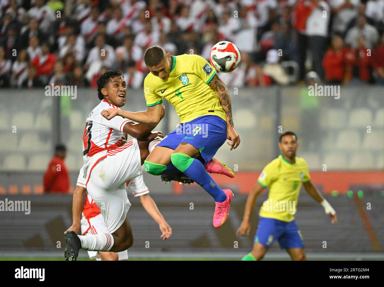 Lima x Peru, September 12, 2023, match between the teams of Peru and ...