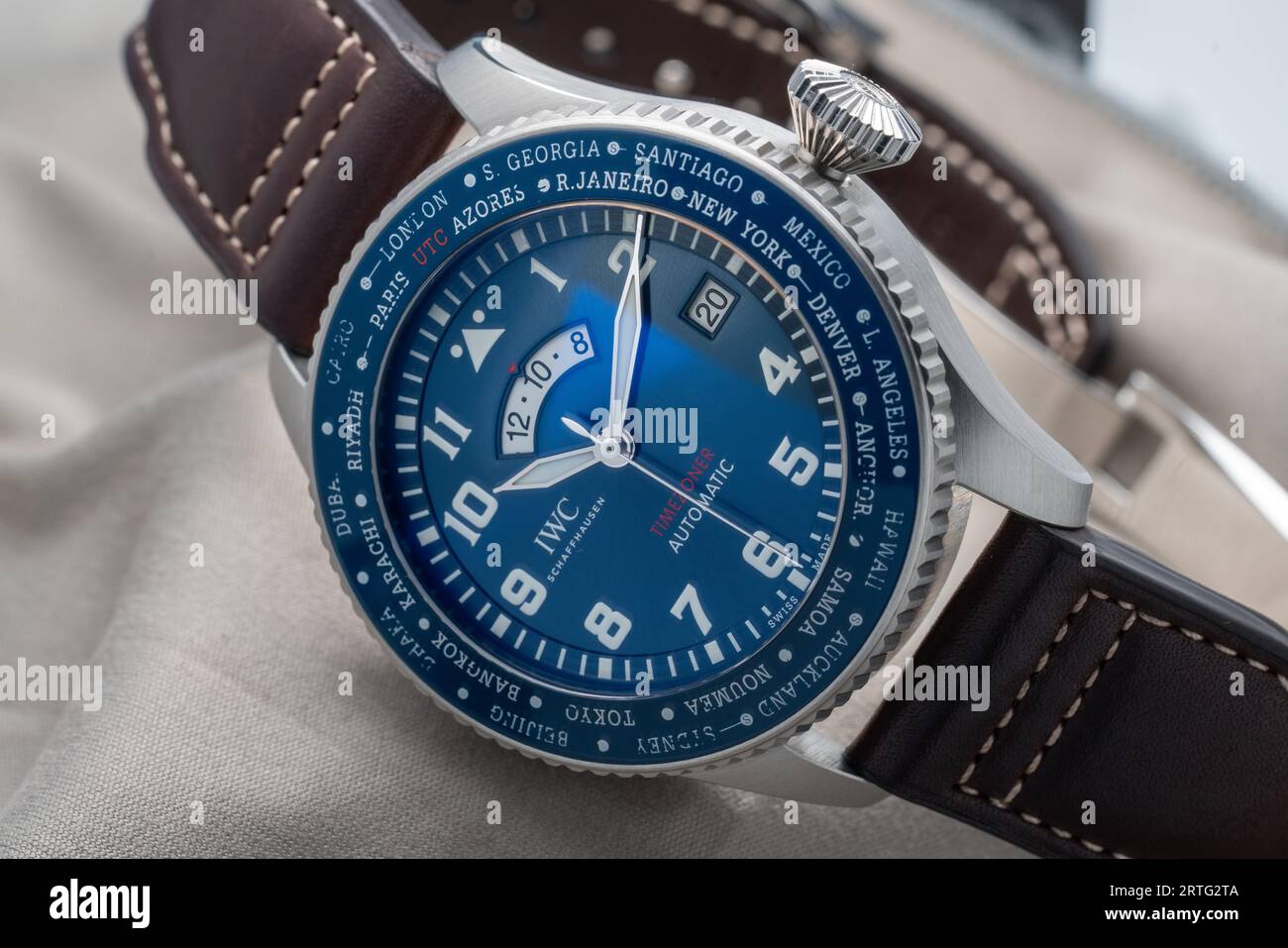 IWC Pilot Timezonder Le Petit Prince IW395503 Stock Photo - Alamy