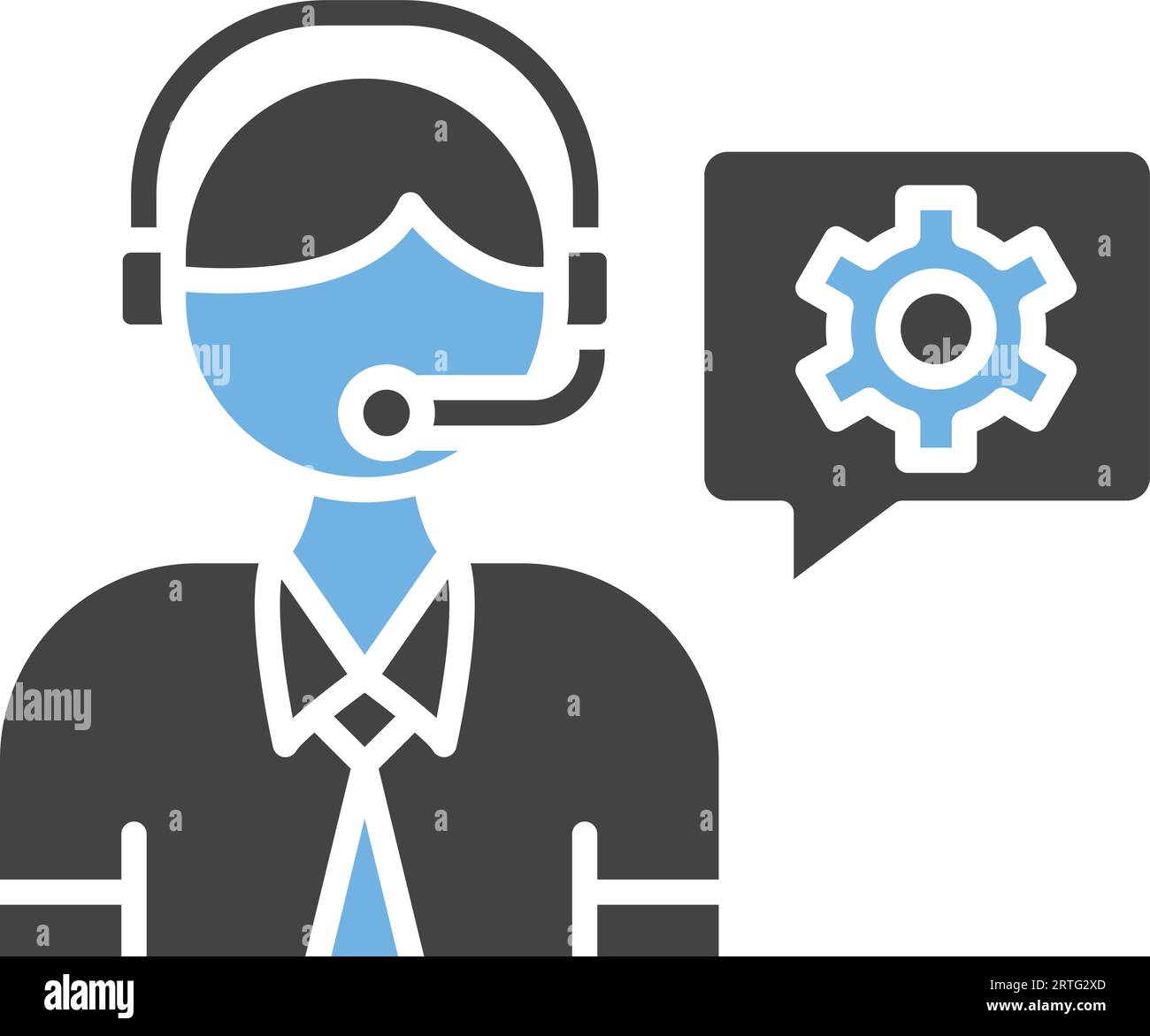 Communication support symbol Stock Vector Images - Alamy