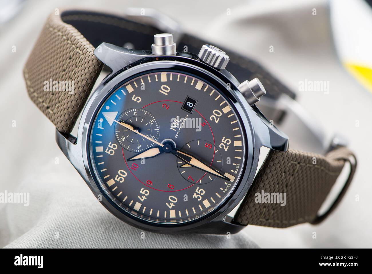 IWC Pilot's Watch Top Gun IW389002 Stock Photo - Alamy