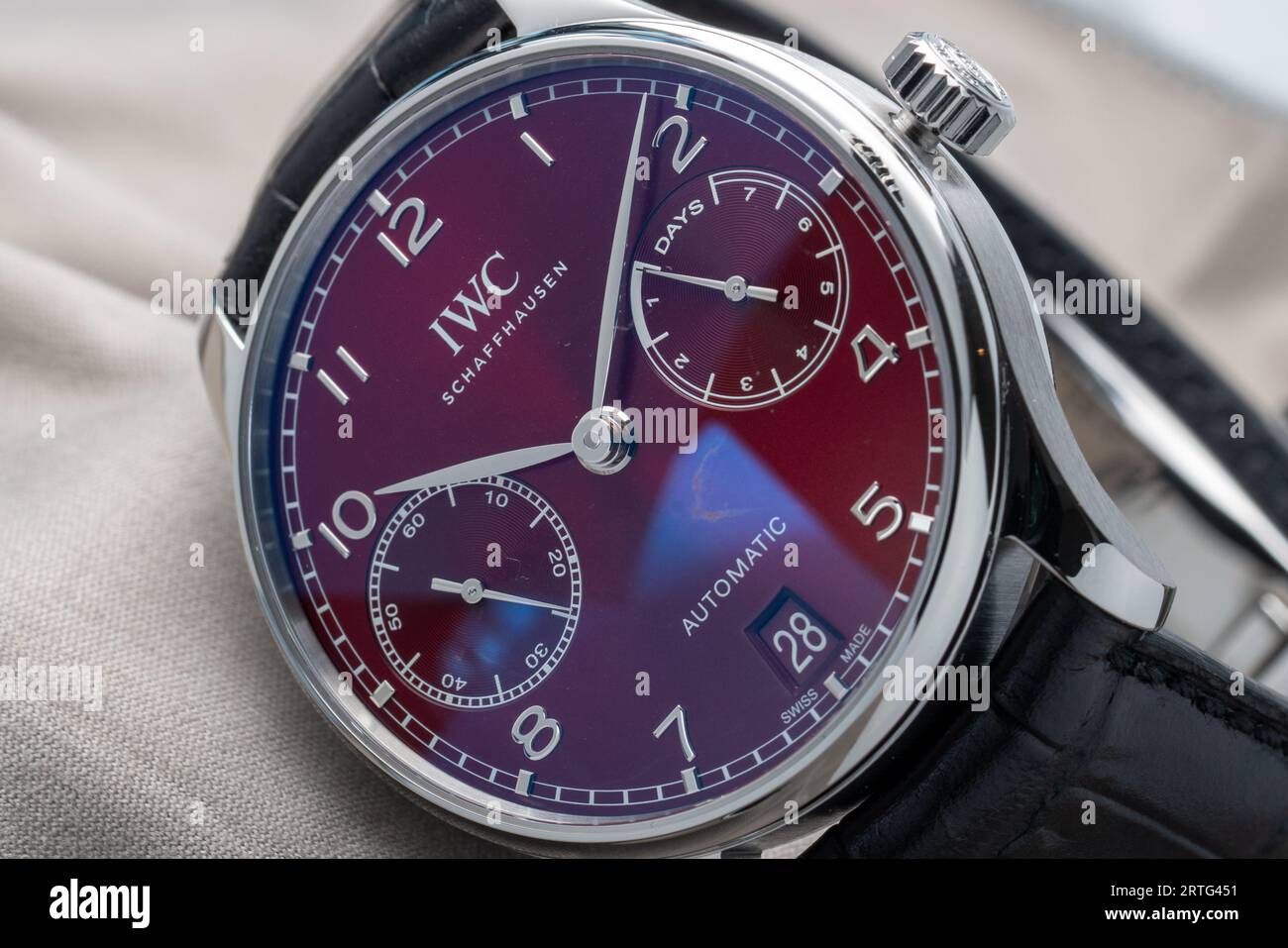 IWC Portugieser Automatic IW500714 Stock Photo - Alamy