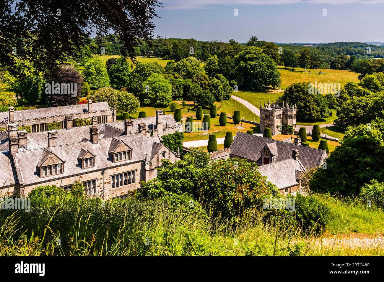 Lanhydrock gatehouse hi-res stock photography and images - Alamy