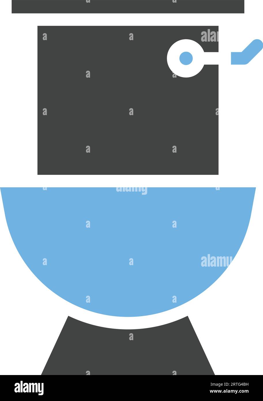 Concept image bathroom toilet Cut Out Stock Images & Pictures - Alamy