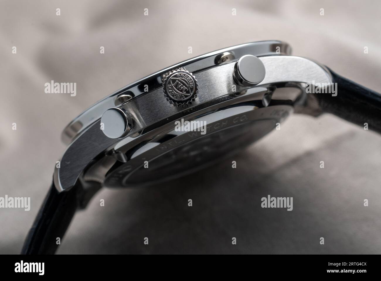 IWC Portugieser Chronograph IW371604 Stock Photo - Alamy