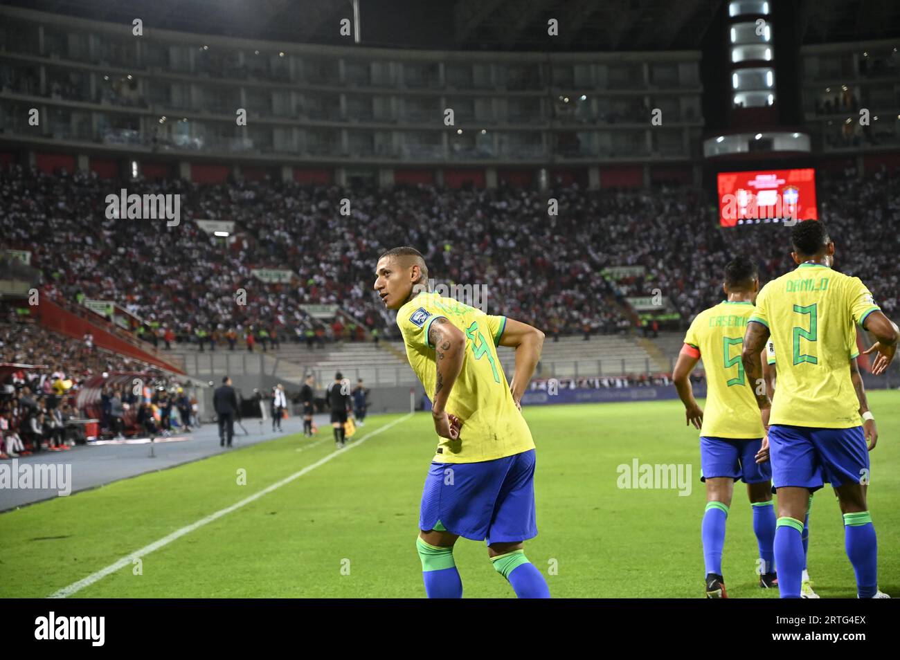 Lima x Peru, September 12, 2023, match between the teams of Peru and ...