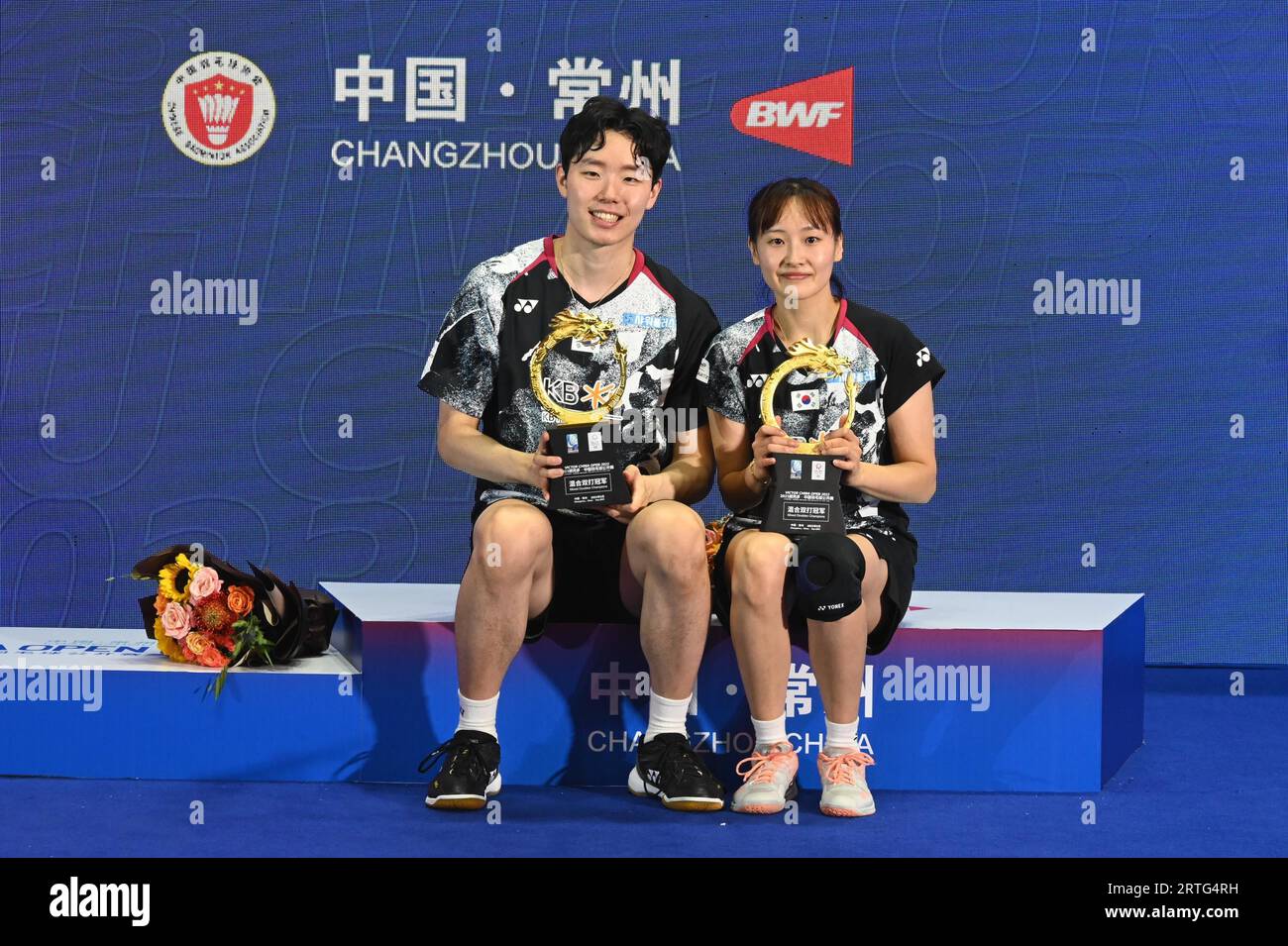 Chae yoo jung badminton hi-res stock photography and images - Alamy