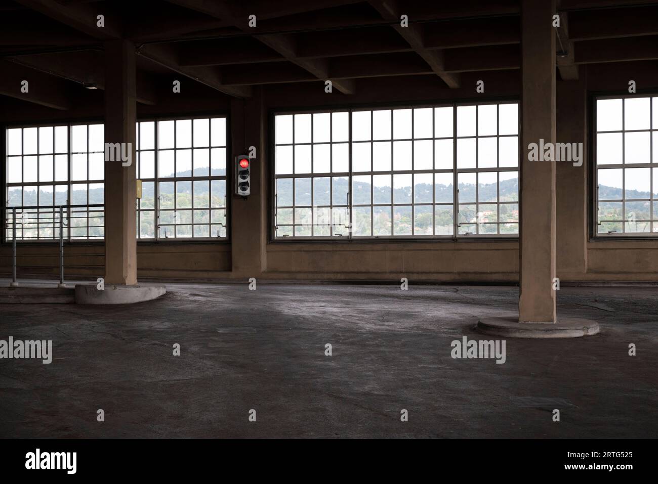 Lingotto, Turin, Italy, - August 10, 2023. Interior of the Lingotto ...
