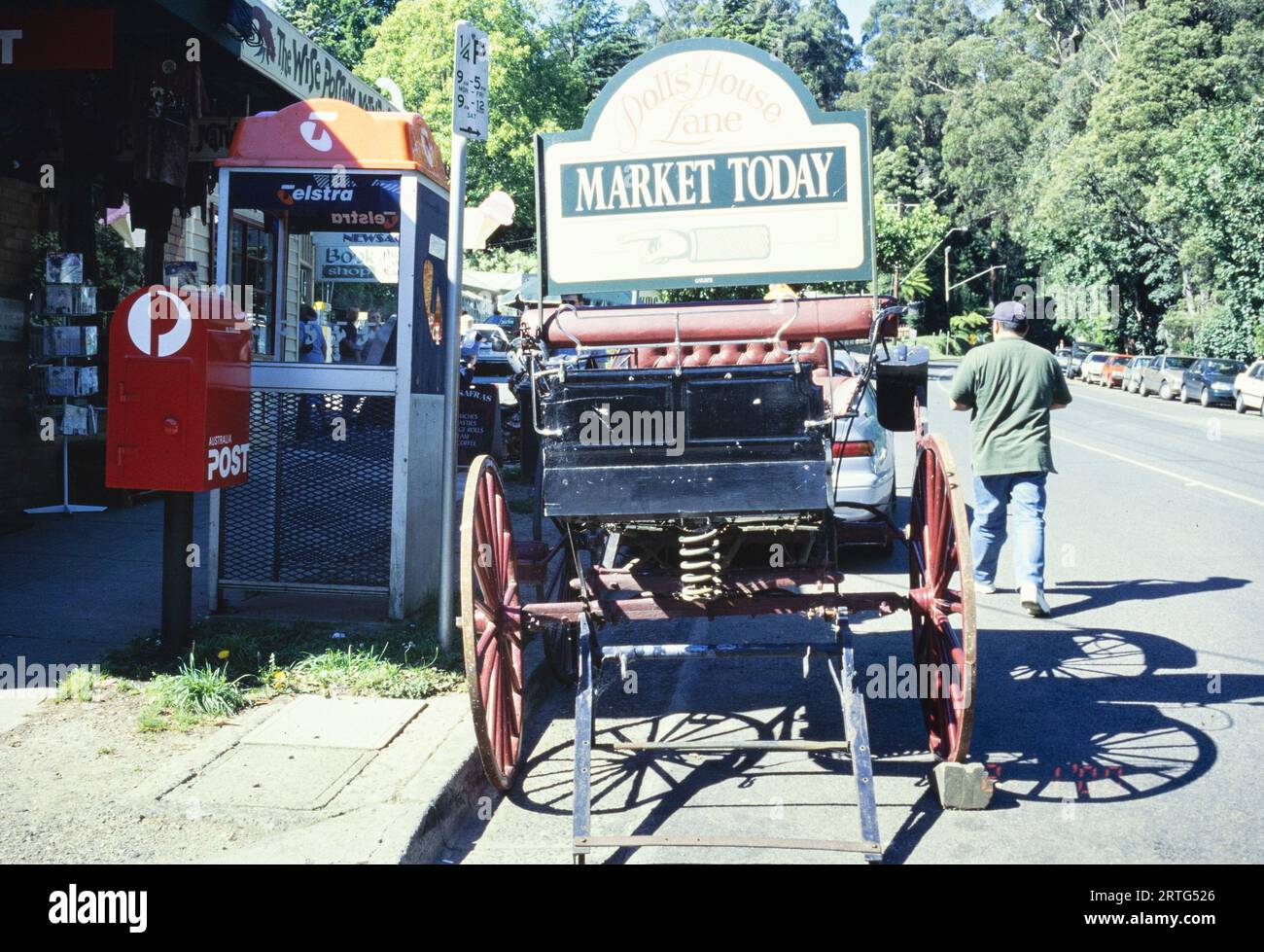 Melbourne, Australia December 1999: Iconic snapshot of Melbourne's ...