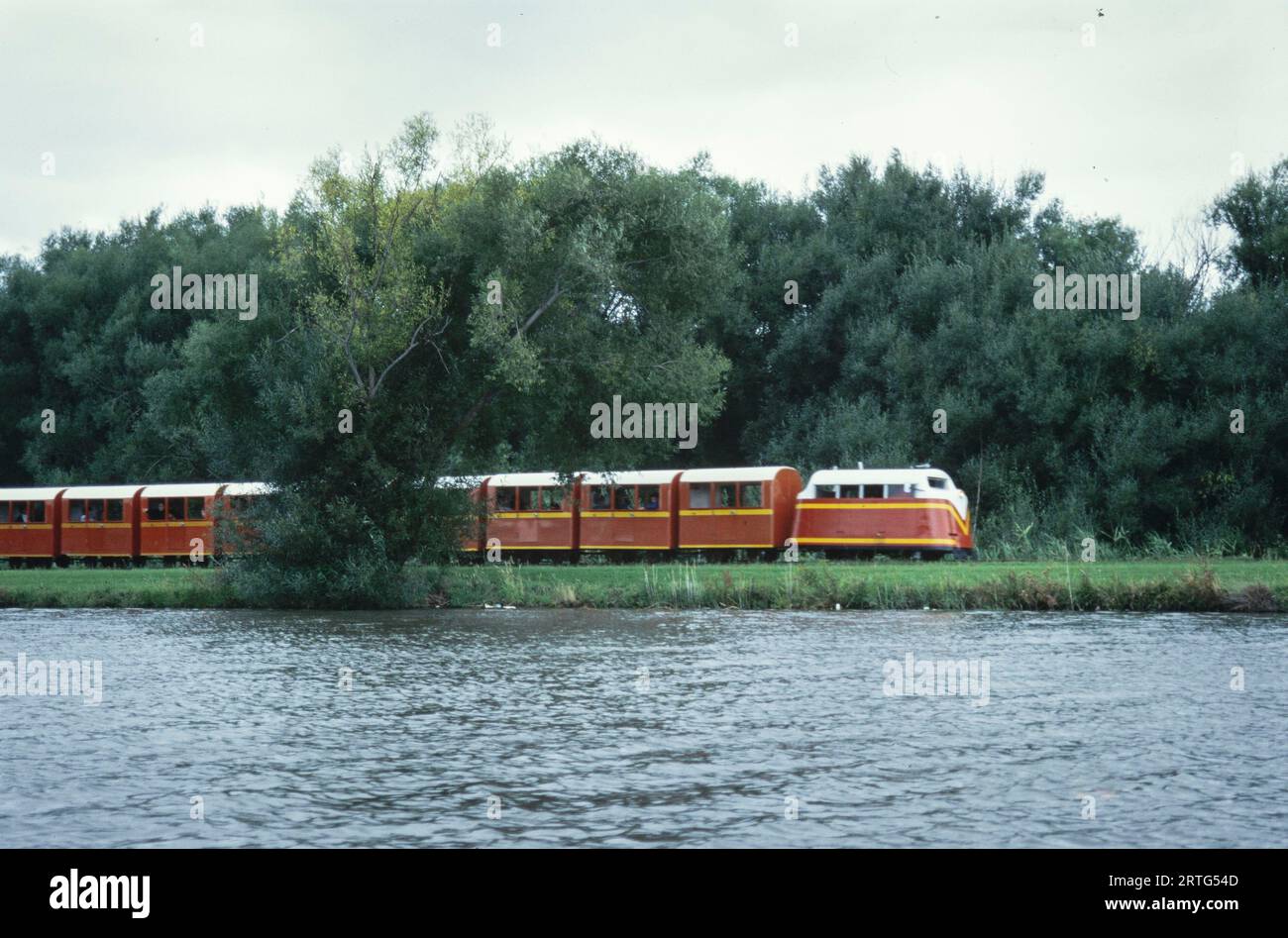 Melbourne, Australia December 1999: A nostalgic view of a train ...
