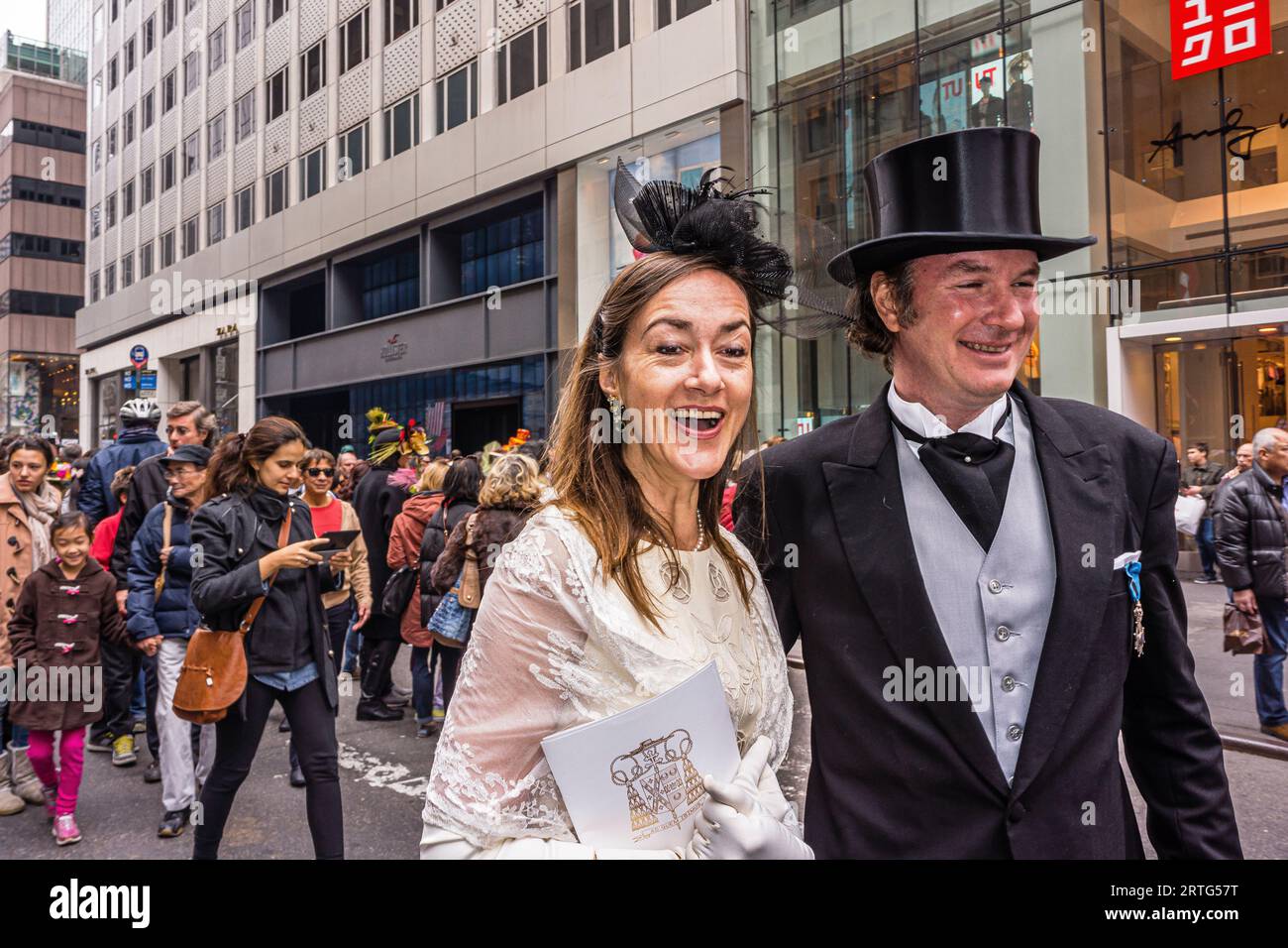 Easter Parade Fifth Avenue Manhattan New York, New York, USA Stock ...