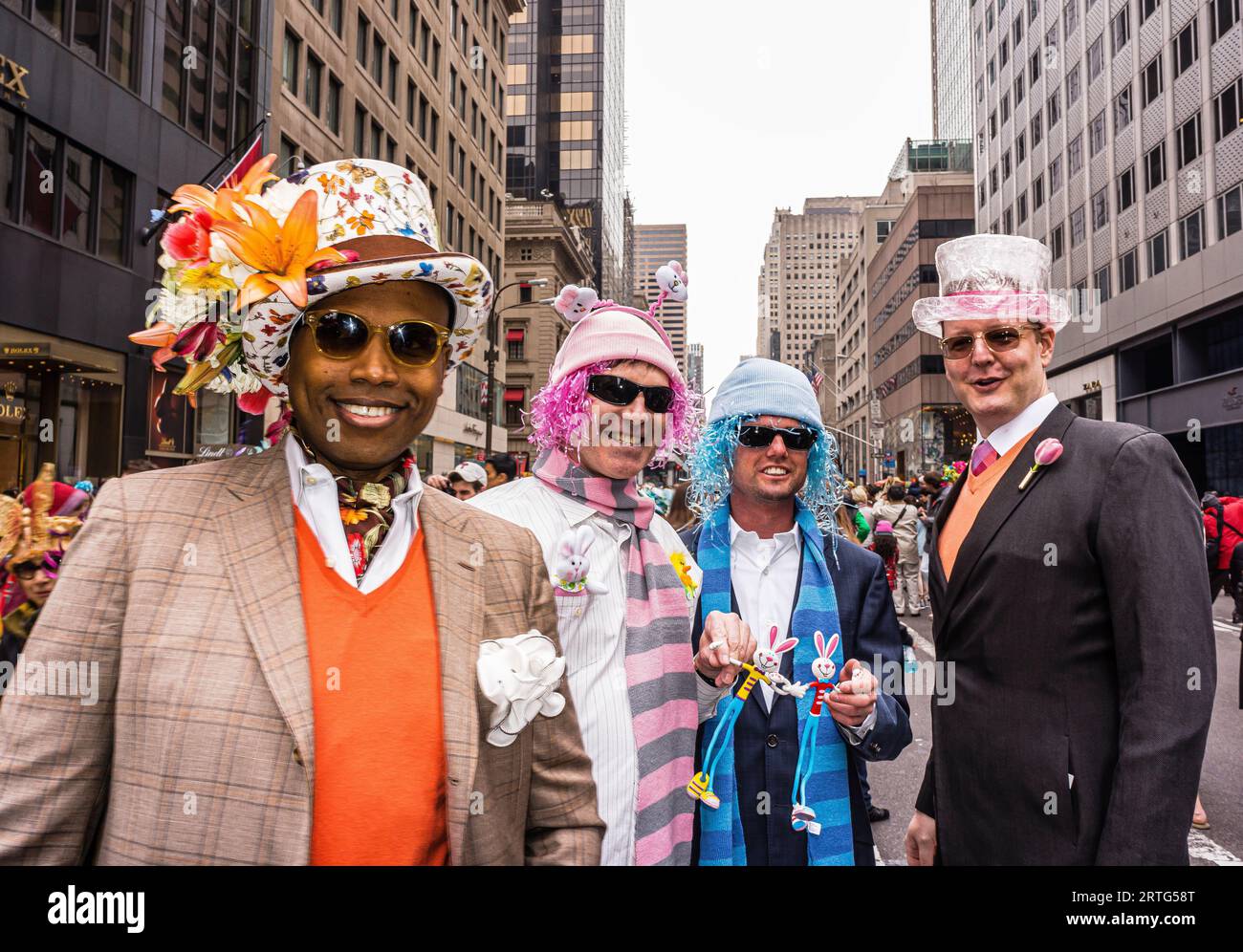 Easter Parade Fifth Avenue Manhattan New York, New York, USA Stock ...