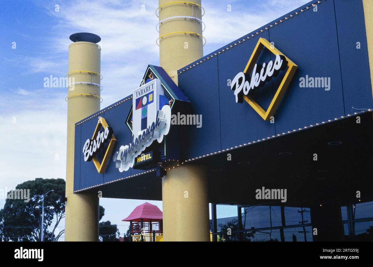 Melbourne, Australia December 1999: Iconic snapshot of Melbourne's ...