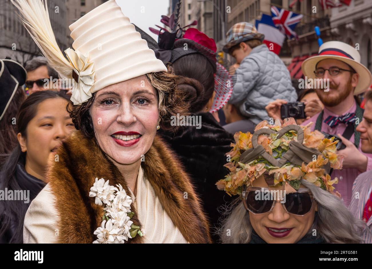 Easter Parade Fifth Avenue Manhattan New York, New York, USA Stock ...