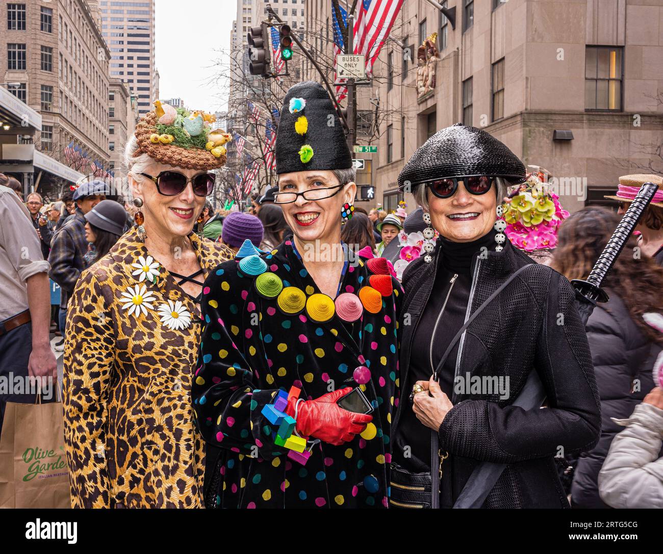 Easter Parade Fifth Avenue Manhattan New York, New York, USA Stock ...