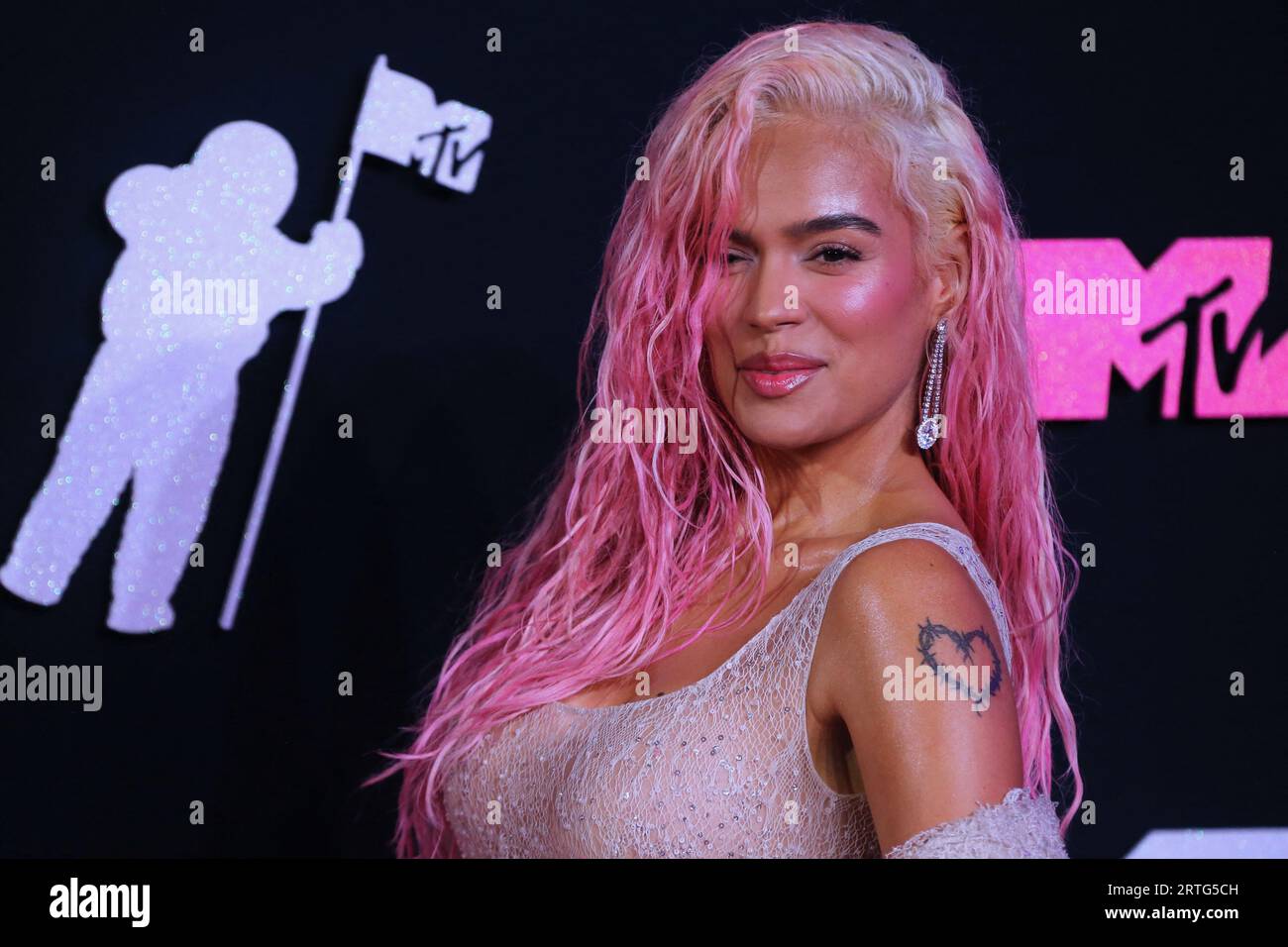 New York City, United States. 12th Sep, 2023. Karol G attends the 2023 ...