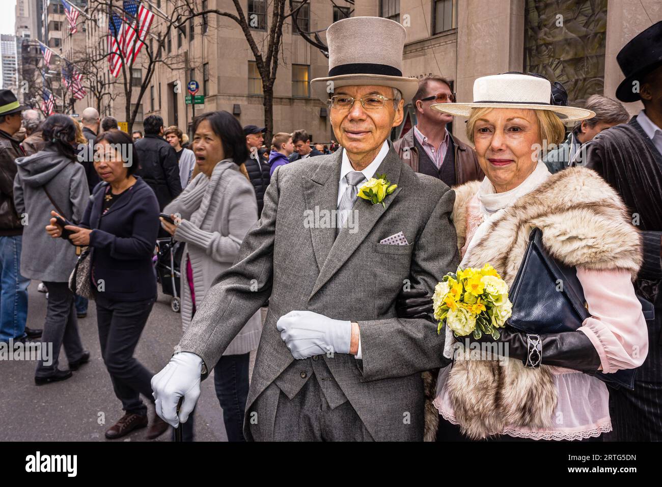 Easter Parade Fifth Avenue Manhattan New York, New York, USA Stock ...