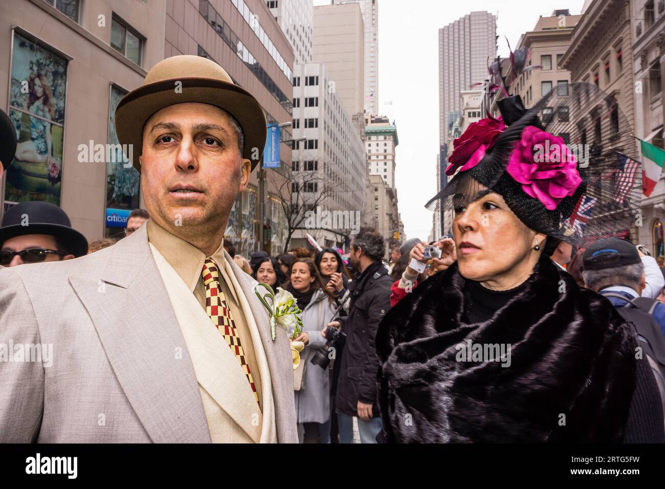Easter Parade Fifth Avenue Manhattan New York, New York, USA Stock ...