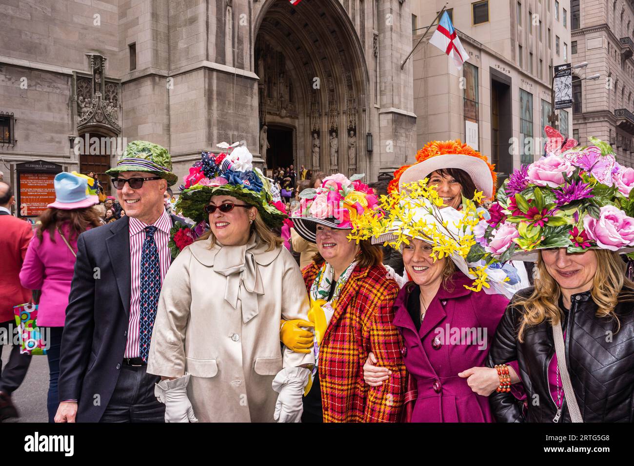 Easter Parade Fifth Avenue Manhattan New York, New York, USA Stock ...