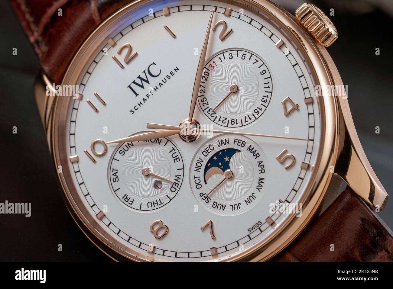 IWC Portugieser Perpetual Calendar 42 IW344202 Stock Photo - Alamy