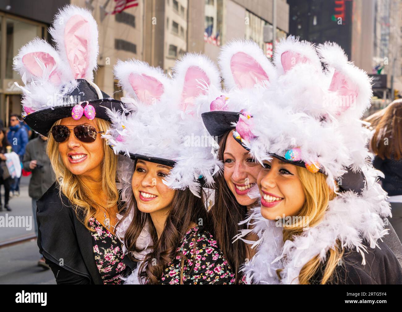 Easter Parade Fifth Avenue Manhattan New York, New York, USA Stock ...