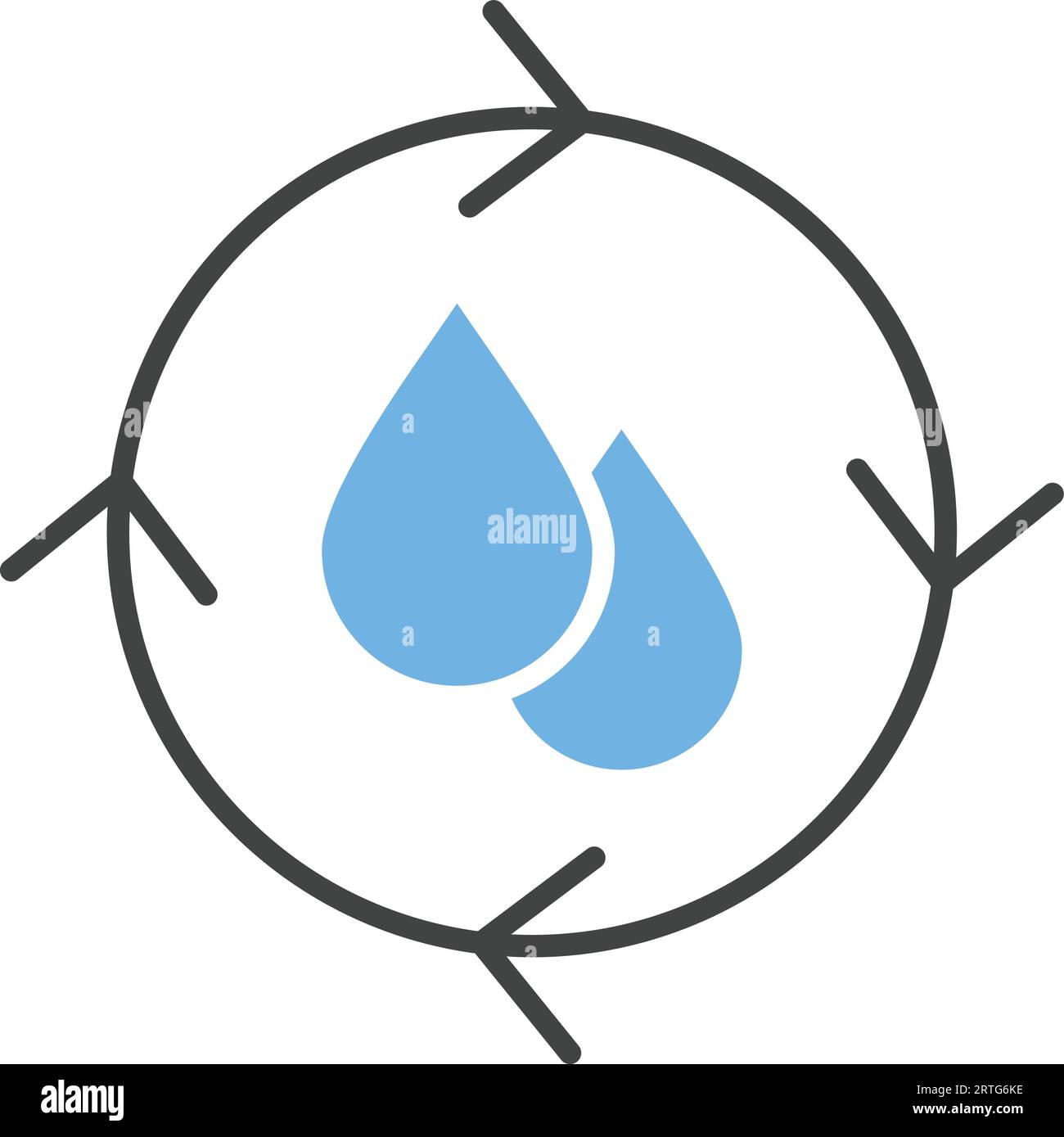 Rainwater harvesting Stock Vector Images - Alamy