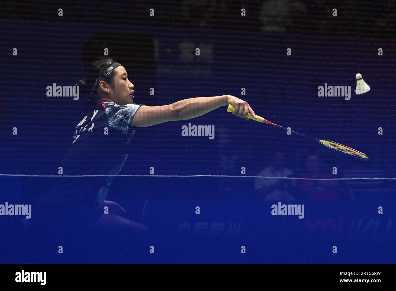 South Korean badminton player An Se-young defeats Japanese badminton player Akane Yamaguchi with ...