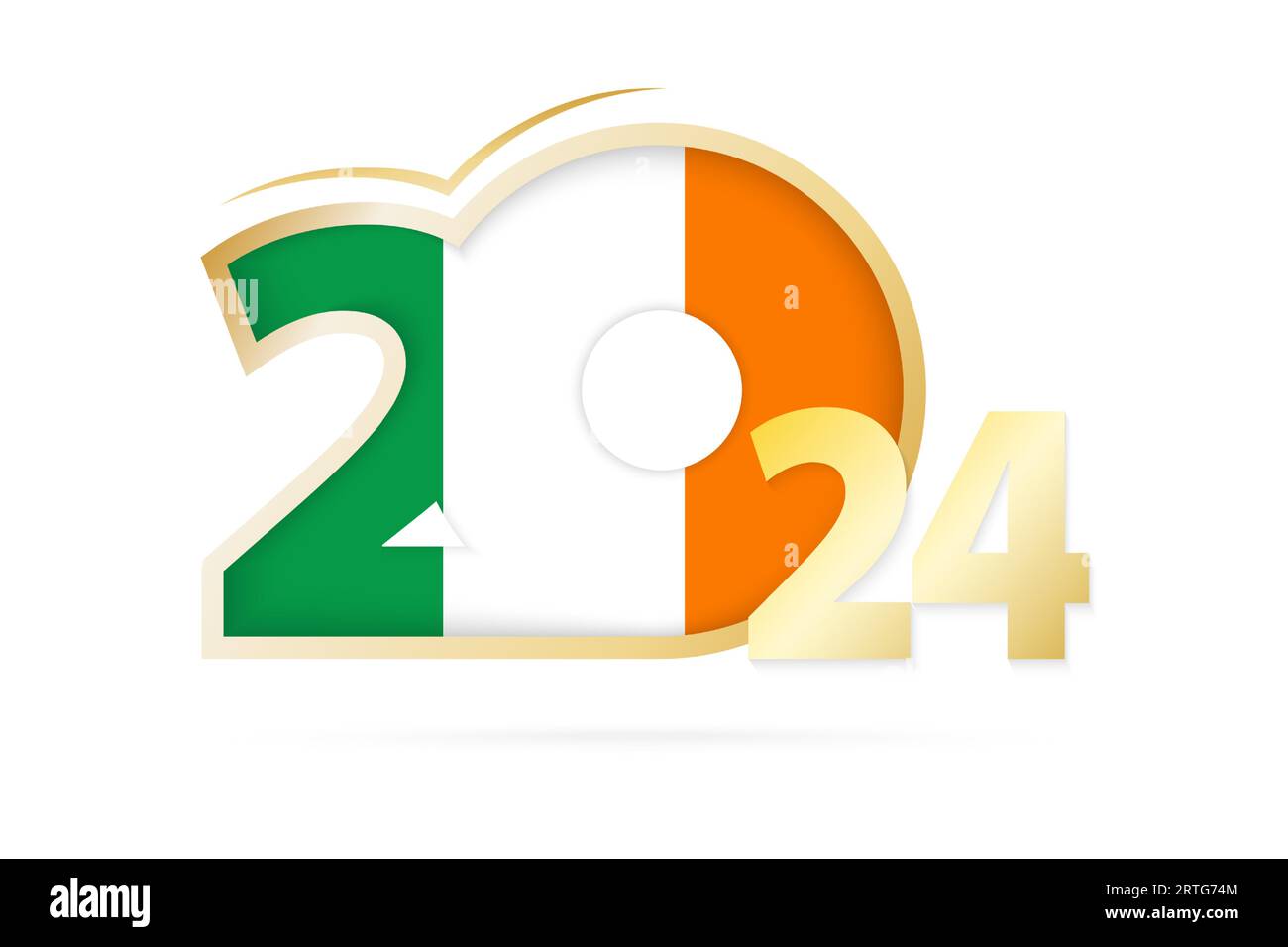Happy new year 2024 ireland Cut Out Stock Images & Pictures - Alamy