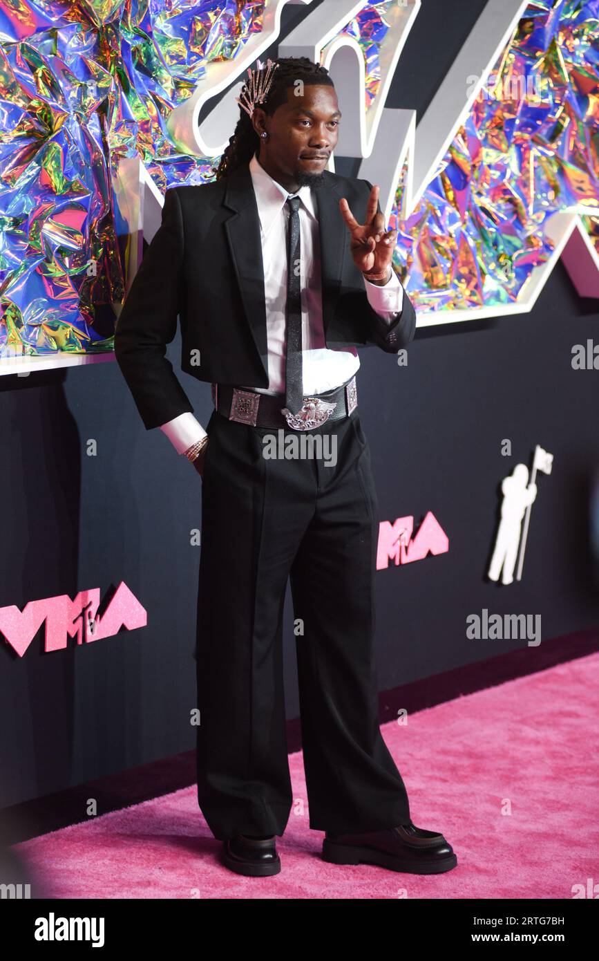New Jersey, USA. 12th Sep, 2023. Offset walking on the red carpet at ...
