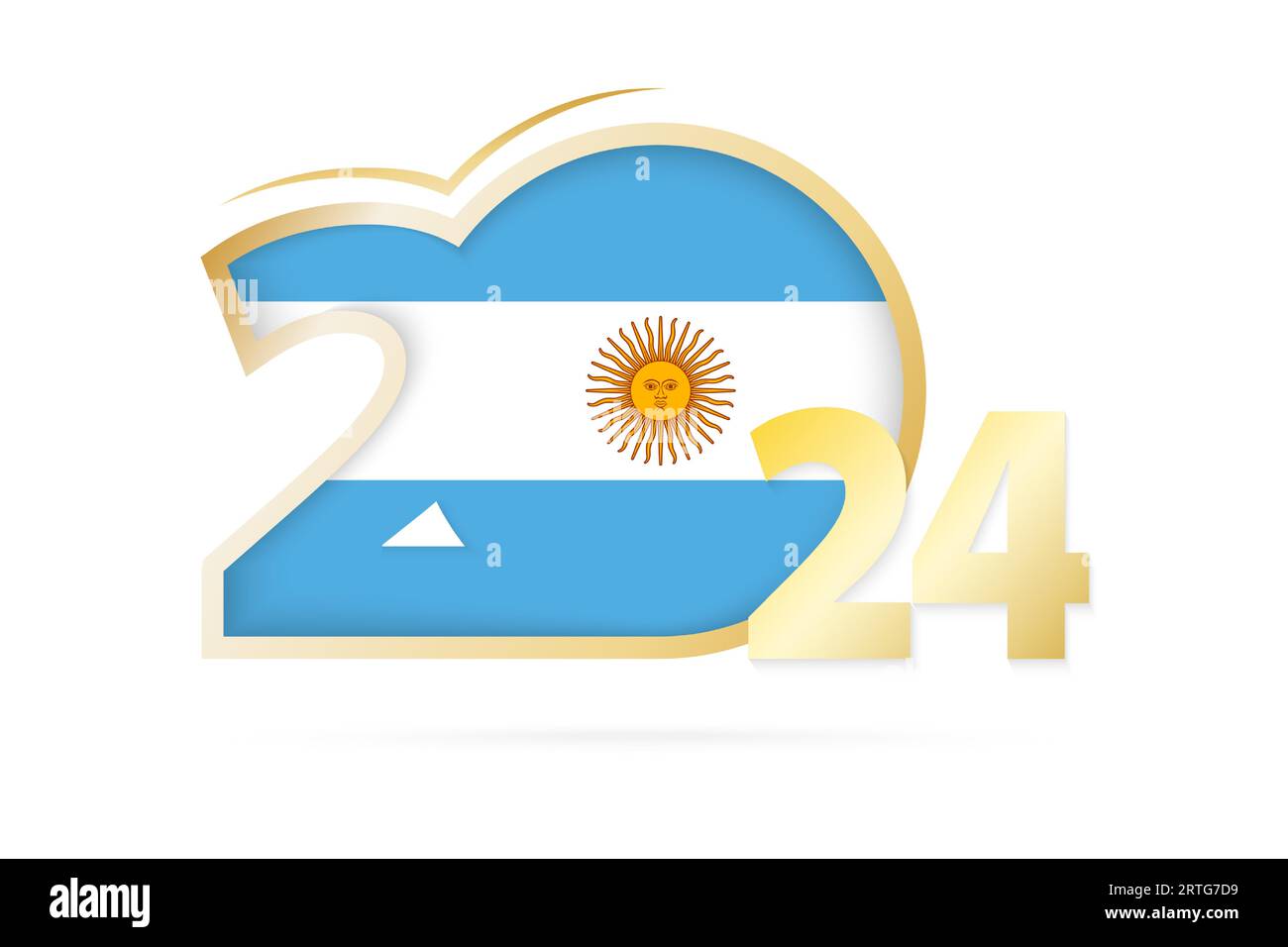 2024 argentina Stock Vector Images - Alamy