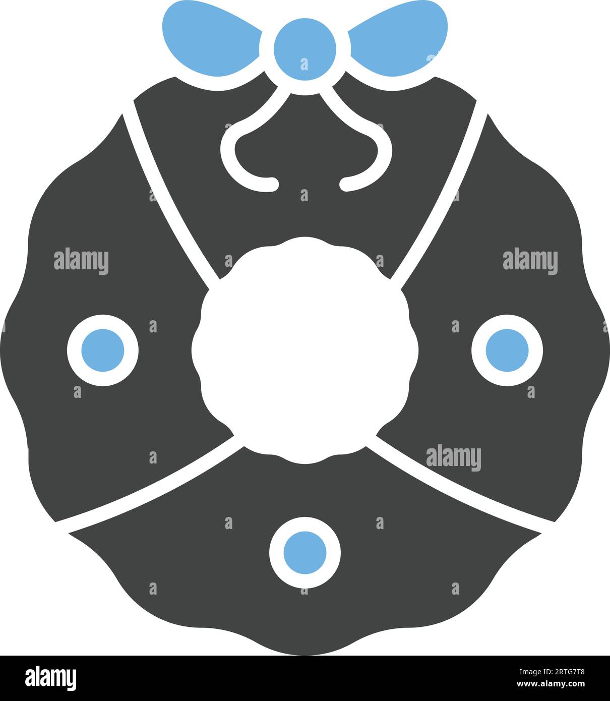 Wreath Icon Image Stock Vector Image & Art - Alamy