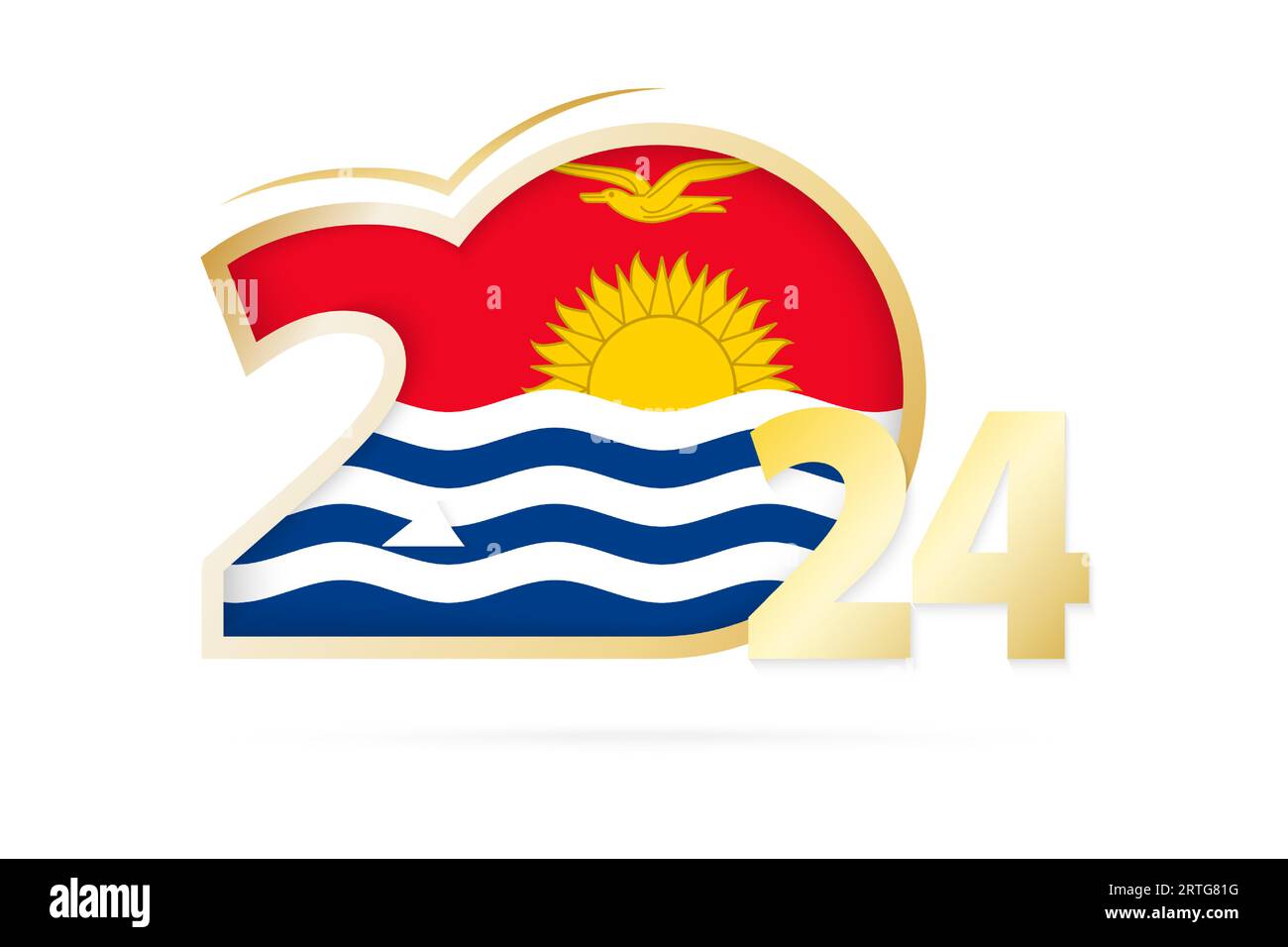 Kiribati Logo 206 Kiribati Flag Stock Photos, High Res Pictures, And