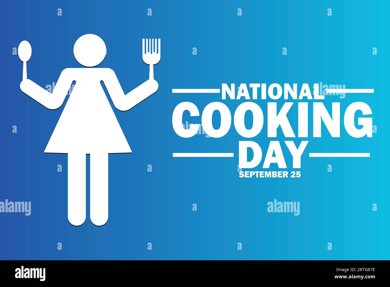 National Cooking Day Vector illustration. Cooking concept. Template for ...