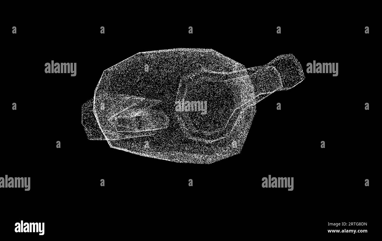 Turkey on black Black and White Stock Photos & Images - Alamy