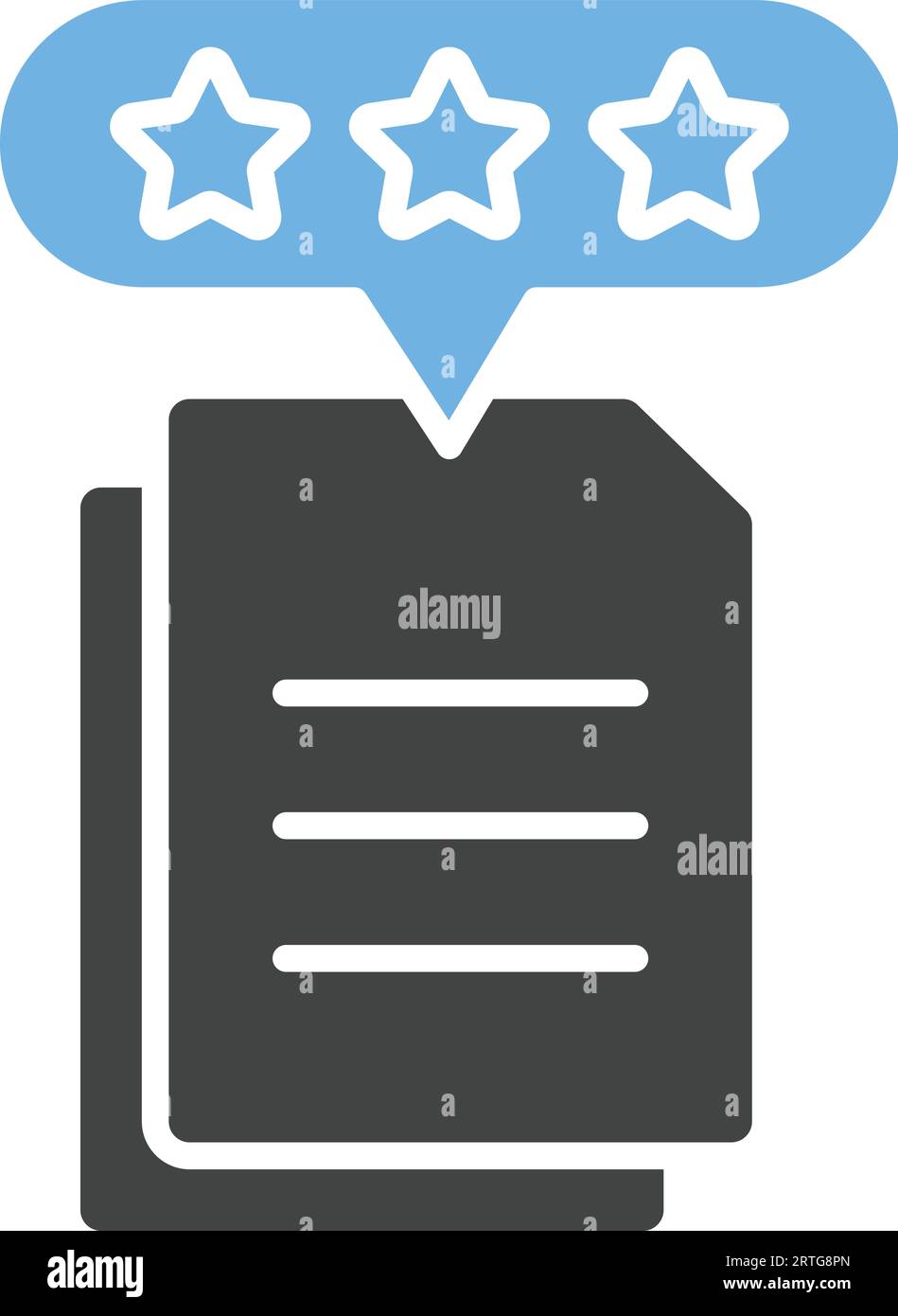 Document Review Icon Image Stock Vector Image & Art - Alamy