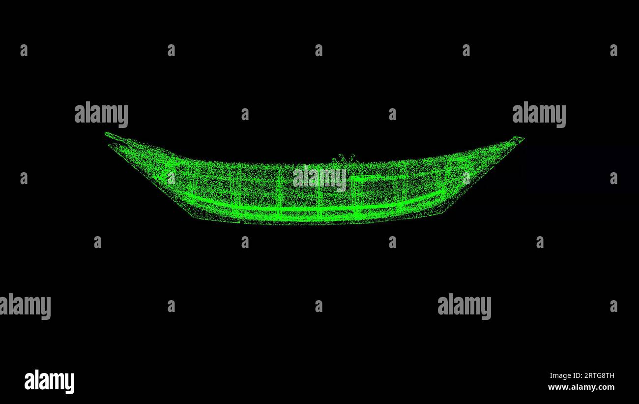 Boat text animation on black hi-res stock photography and images - Alamy