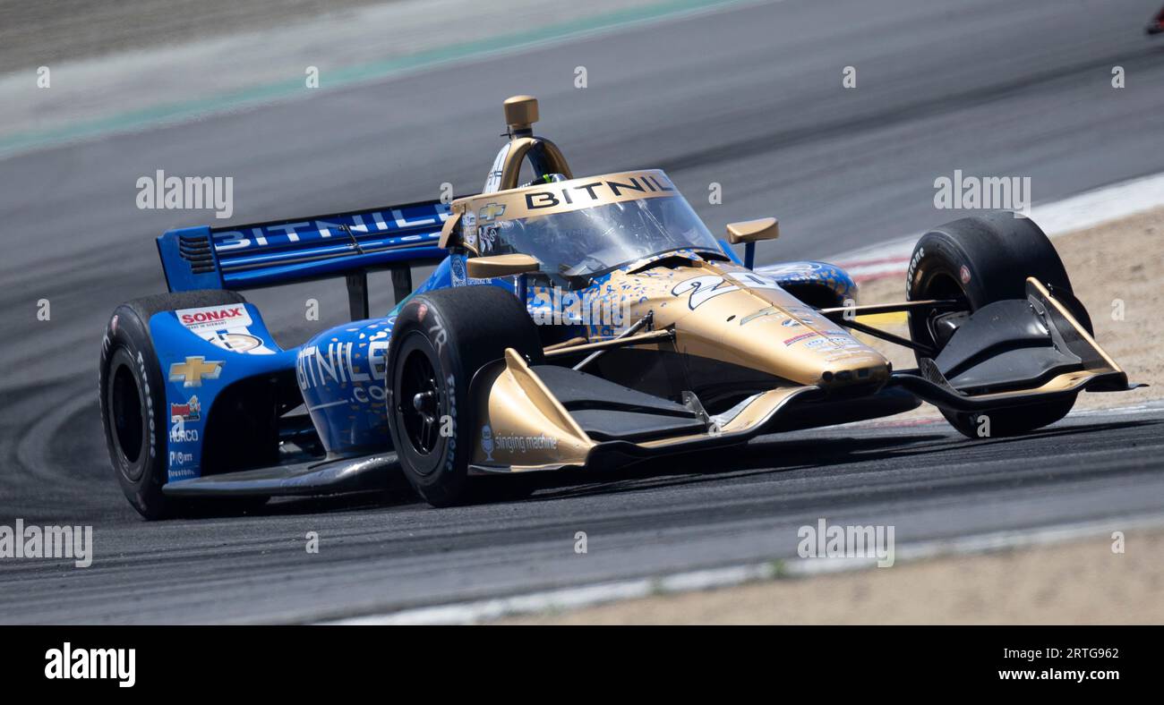 September 10 2023 Monterey, CA, U.S.A. Driver Conor Daly (20)coming out ...