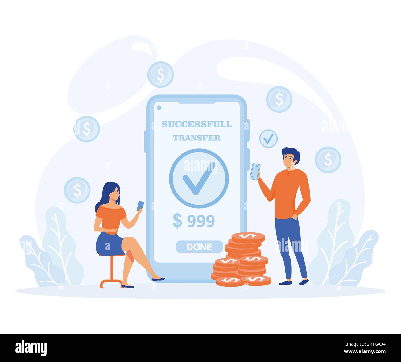 Approved transaction vector vectors hi-res stock photography and images - Alamy