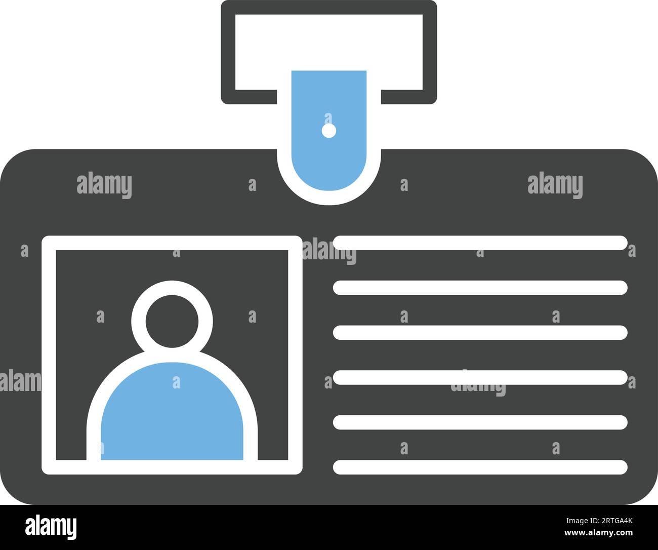 ID Card Icon Image Stock Vector Image & Art - Alamy