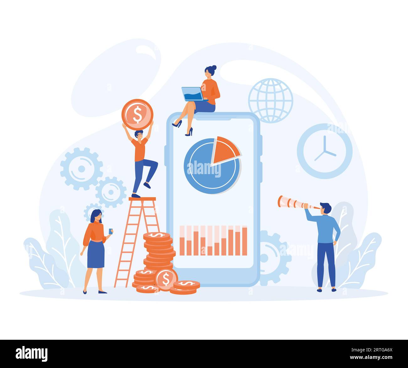 Financial transactions, non-cash payment transactions. NFC payment ...