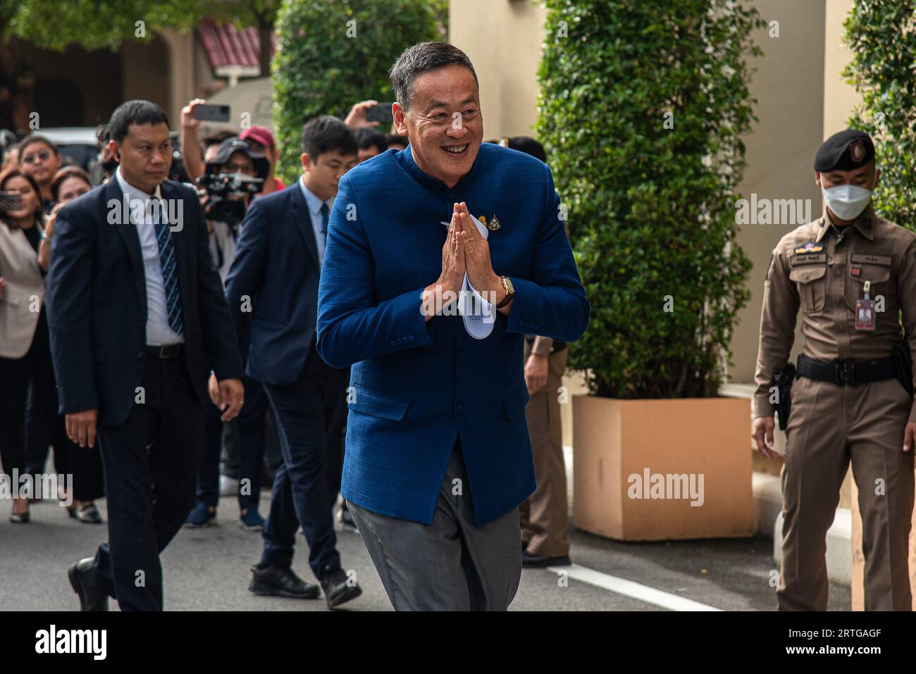 Bangkok, Thailand. 13th Sep, 2023. Thailand Prime Minister Srettha ...